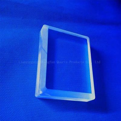 중국 공장 주문 고온 저항 투명 단계 쿼츠 유리 장 판매용