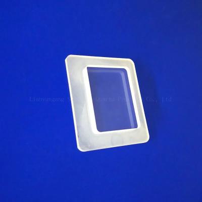 중국 공장 주문 고온 저항 투명 단계 쿼츠 유리 장 판매용