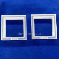 China Factory Custom High Temperature Resistant Opaque Quartz Ring for sale