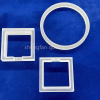 China Factory Custom High Temperature Resistant Opaque Quartz Ring for sale