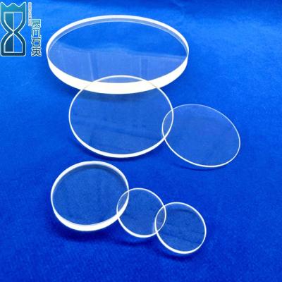 中国 プロのカスタム 高伝導性光学クォーツ窓 販売のため