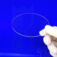 China Custom High Light Transmittance UV Ultra Thin Thickness Quartz Window for sale