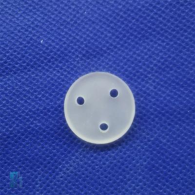 China Fabrik-Anpassung hochtemperaturbeständig gefroren Perforierter Quarzblech zu verkaufen