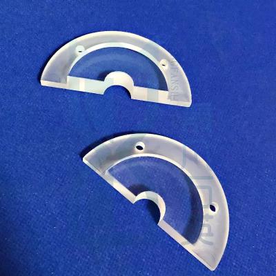 중국 전문 사용자 지정 고 광 전송 뚫린 쿼츠 단계 장 판매용