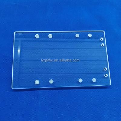 중국 전문 사용자 지정 고온 저항 투명한 쿼츠 펀싱 시트 판매용