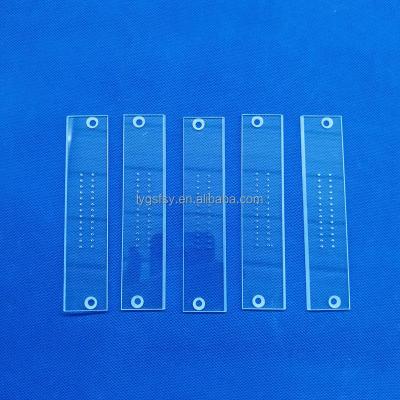 China Professionelle UV-transparente Quarz-Punktplatte nach Maß zu verkaufen