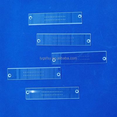 중국 전문 사용자 정의 UV 투명한 쿼츠 펀싱 시트 판매용