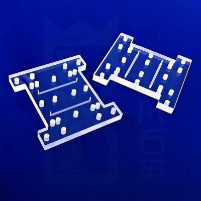 China CNC-Ausbearbeitung von Quarz-Schrittblechen mit hoher Lichtübertragung zu verkaufen