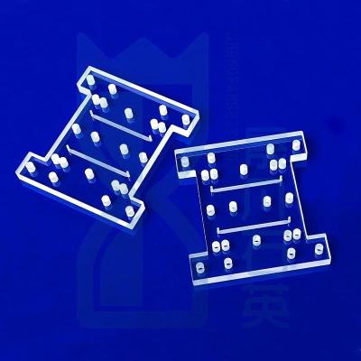 중국 CNC 정비 주문 고 광 전송 쿼츠 단계 장 판매용