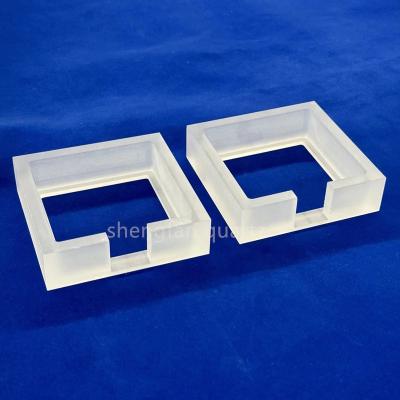 중국 전문 맞춤 투명 쿼츠 반지 고온 저항 판매용