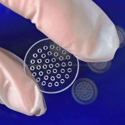 China CNC-Bearbeitung von hochpräzisen geschmolzenen Quarzglasplatten zu verkaufen