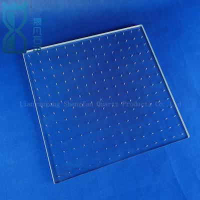 China CNC-Bearbeitung von hochpräzisen geschmolzenen Quarzglasplatten zu verkaufen