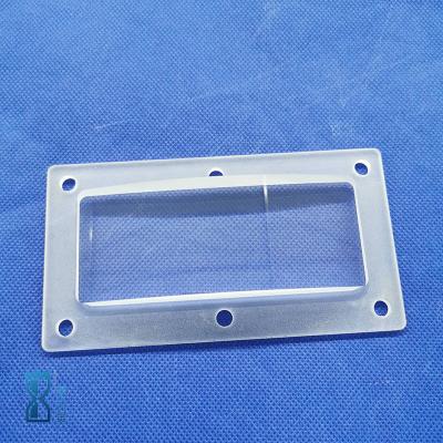 China Anpassung Quarz Transparent Opaque Schlagschritt Hochtemperatur Korrosionsbeständig zu verkaufen