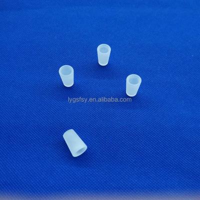 중국 전문 맞춤 투명 뚫린 쿼츠 부품 고온 저항 판매용