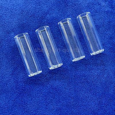 China Factory Custom High Temperature And Corrosion Resistant Quartz Pipe End Perforated Sealing for sale