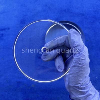 China Fabbrica carta di vetro laser perforata ad alta purezza a base di quarzo for sale