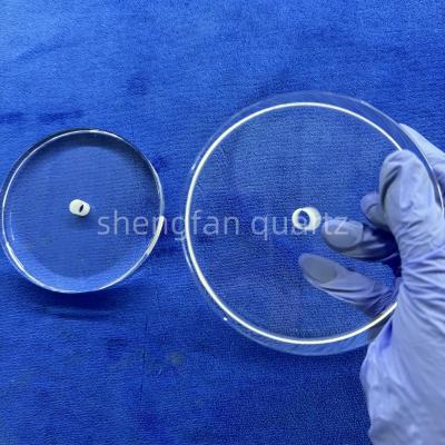 Cina Fabbrica carta di vetro laser perforata ad alta purezza a base di quarzo in vendita