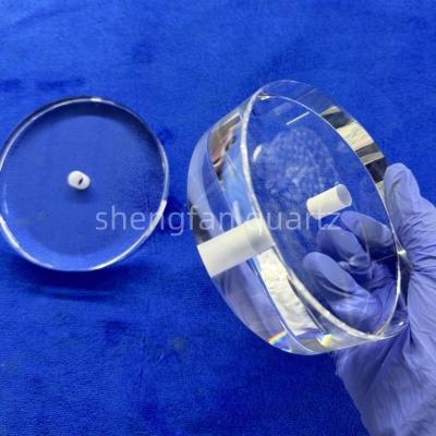 Cina Fabbrica carta di vetro laser perforata ad alta purezza a base di quarzo in vendita