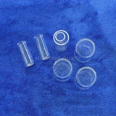 Cina Fabbrica Bicchiere di quarzo trasparente resistente alla corrosione su misura in vendita