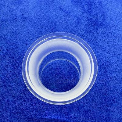 중국 전문 사용자 지정 쿼츠 플랑지 파이프 고온 고 순도 판매용