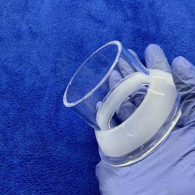 중국 전문 사용자 지정 쿼츠 플랑지 파이프 고온 고 순도 판매용