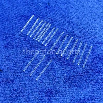 China 2.1 mm Diâmetro Quartz Válvula de vidro Frosted Transparente for sale