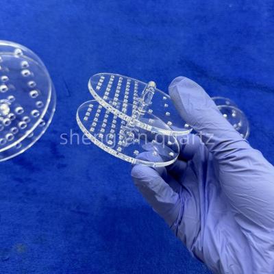 China CNC-Ausarbeitung Schweißarbeiten mit Quarz-Punktplatten zu verkaufen