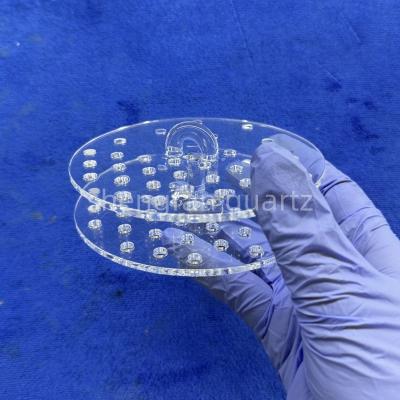 中国 CNC仕上げ オーダーメイド 高温クォーツパンチシート溶接 販売のため