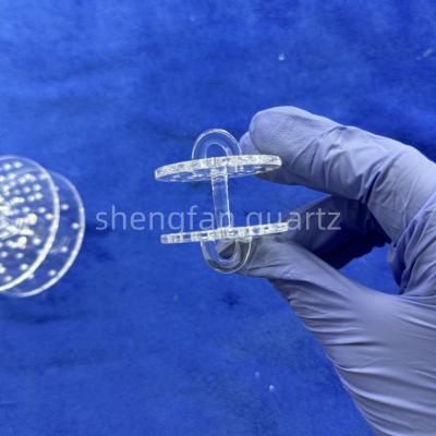 中国 CNC仕上げ オーダーメイド 高温クォーツパンチシート溶接 販売のため