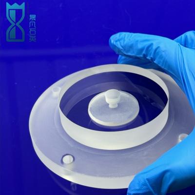 China Halbleiter Frosted Transparent Quarz Flake Quarz Flanken Korrosionsbeständig zu verkaufen