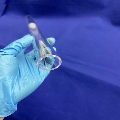 China Fused Silicon Quartz Glass Tube Filter Tube Quartz Sand Core High Hardness for sale