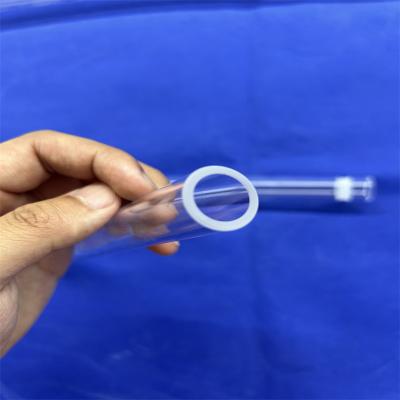 China Fused Silicon Quartz Glass Tube Filter Tube Quartz Sand Core High Hardness for sale