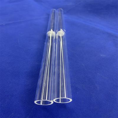 China Fused Silicon Quartz Glass Tube Filter Tube Quartz Sand Core High Hardness for sale