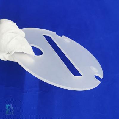 China Spezielle Korrosionsbeständige Quarz-Glassplitter-Quarz-Punchblech-Geschmolzenes Quarz zu verkaufen