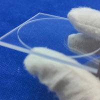 China Semiconductor Round Square Quartz Window Sheet High Temperature Resistant for sale