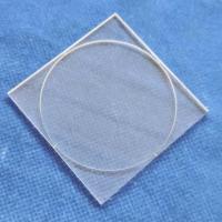 China Semiconductor Round Square Quartz Window Sheet High Temperature Resistant for sale