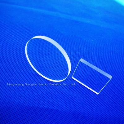 中国 工場 高透明性 溶融シリカ オーダーメイド 光学クォーツシート ガラスプレート 様々なサイズ 販売のため