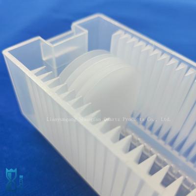 China Fabrik-Kassette Einseitige polierte Scheibe Frost Quarz Glas Ultra-dünne Blech Quarzplatte zu verkaufen