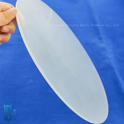 중국 맞춤형 부식 저항 원형 얼음 쿼츠 판 큰 쿼츠 장 판매용