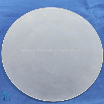 China Individuell angefertigte korrosionsbeständige Quarzplatte zu verkaufen