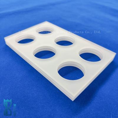 China Maßgeschneiderte Quadratquarzplatte mit hoher Präzision zu verkaufen