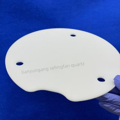 China Opal-Quarzplatte, geschmolzen, temperatur- und korrosionsbeständig zu verkaufen