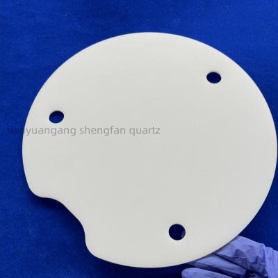 中国 オーダーメイド オパール 溶融 クォーツ プレート シート 高温 耐腐蝕 販売のため