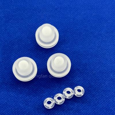 China Fabrik Custom Quarz Schritt Quarz Schlitze Quarz Scrub Hohe Temperatur zu verkaufen