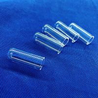 China Customized Clear Round Bottom End Quartz Test Tube For Laboratory for sale