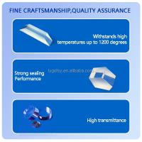China Optical Quartz Prism Custom Cutting Welding Processing Service For Square Clear Quartz Plate for sale
