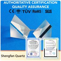 China Optical Quartz Prism Custom Cutting Welding Processing Service For Square Clear Quartz Plate for sale