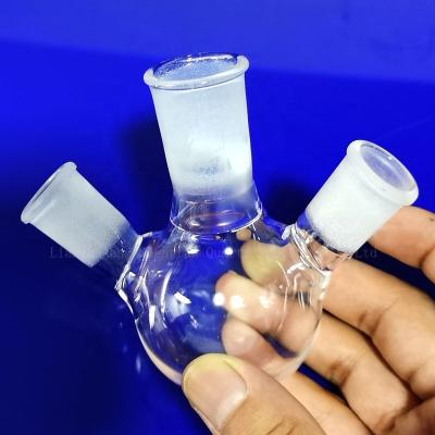 중국 세 개의 목 플라스크 맑은 쿼츠 플레이트 판매용