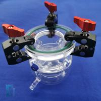 China Customized Quartz Reactor Quartz Container Corrosion Resistant Highly Transparent Photocatalytic Double Layer for sale