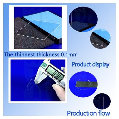 China High Transparency 99.99% Purity Quartz Glass Plate with 1100℃ Working Temperature for sale